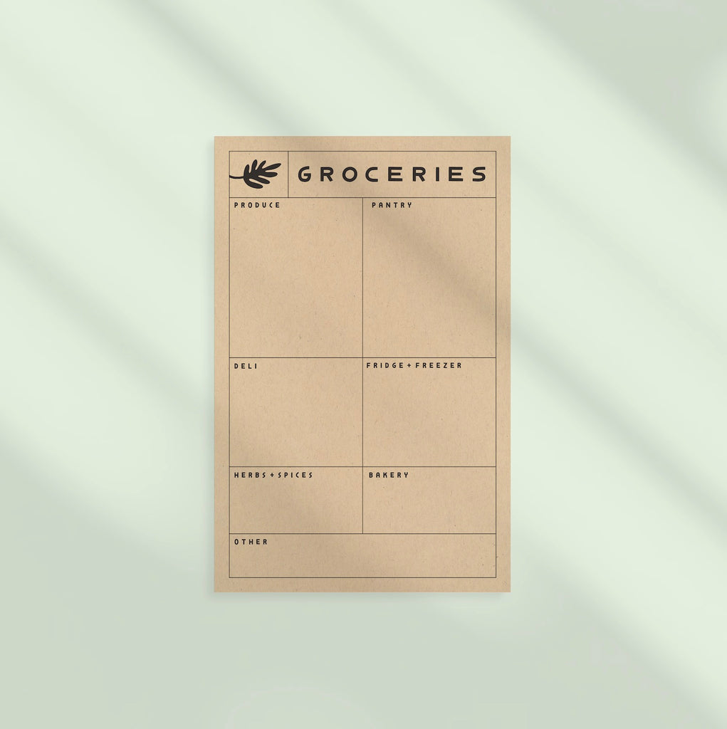 Groceries Notepad – Worthwhile Paper