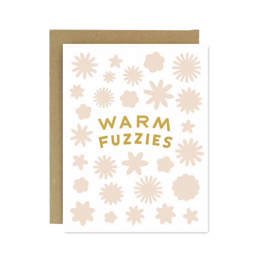 Warm Fuzzies Screen Printed Card – Worthwhile Paper