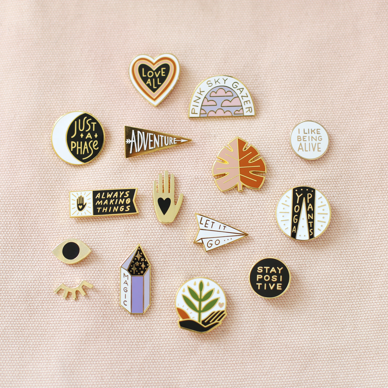 Always Making Things Enamel Pin – Worthwhile Paper