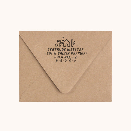 Custom Return Address Stamps – Worthwhile Paper