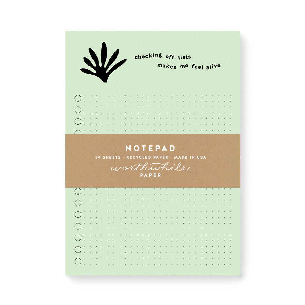 Alive Notepad – Worthwhile Paper