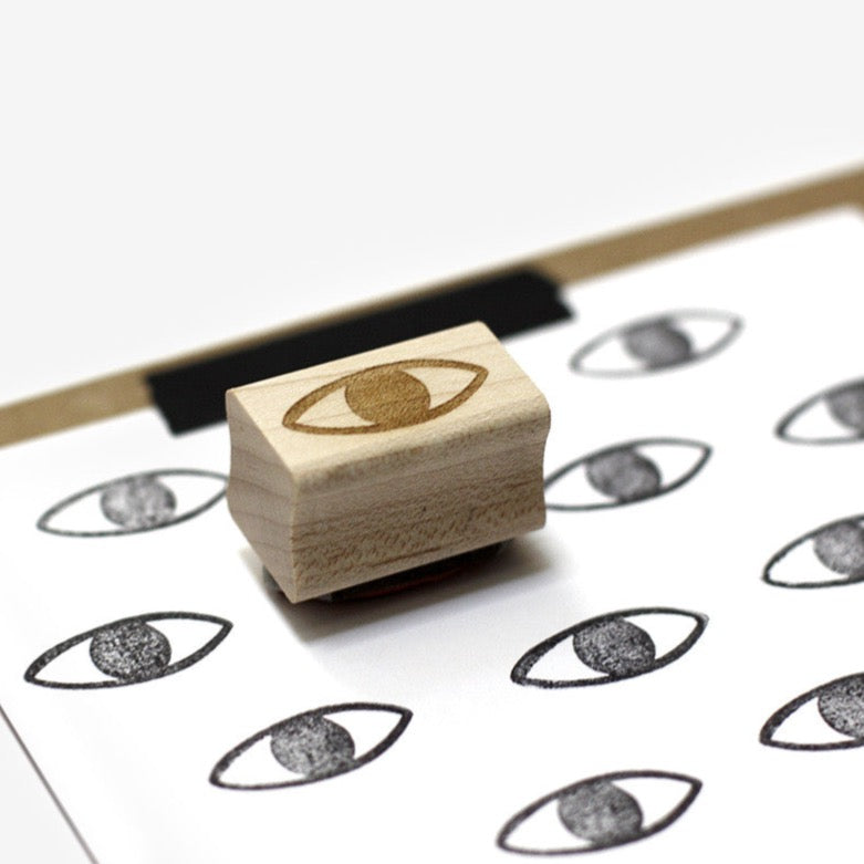 Eye Rubber Stamp – Worthwhile Paper