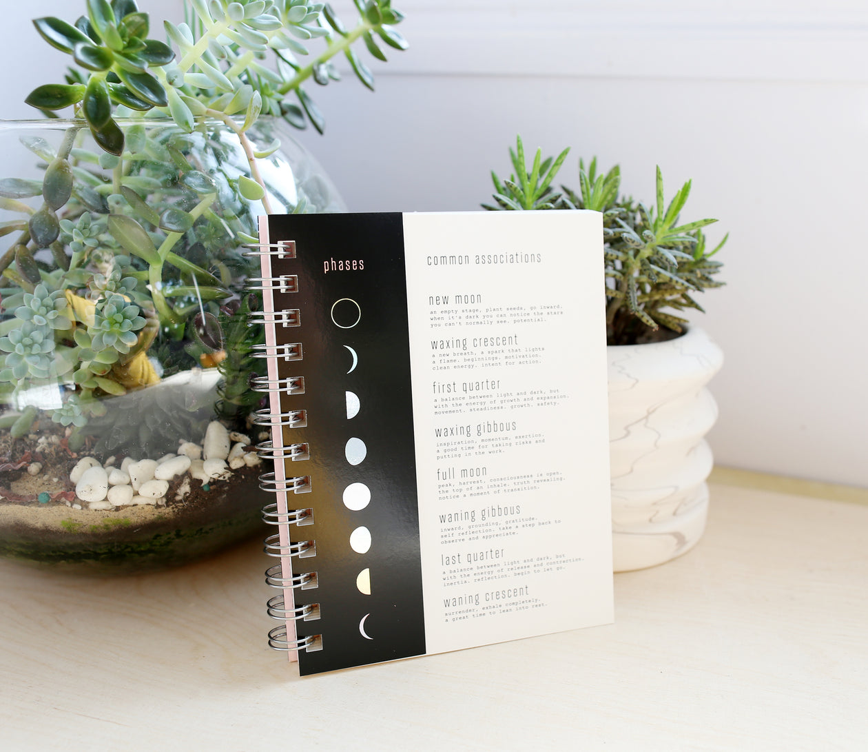 MOON STUDY reflection journal - Black – Worthwhile Paper